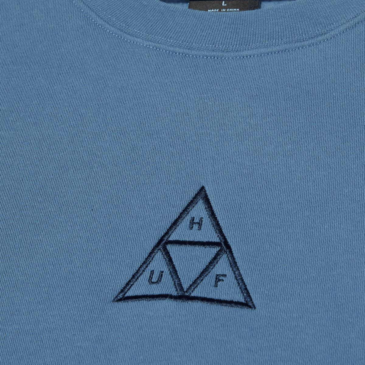 Huf Set Triple Triangle Crewneck Basenz