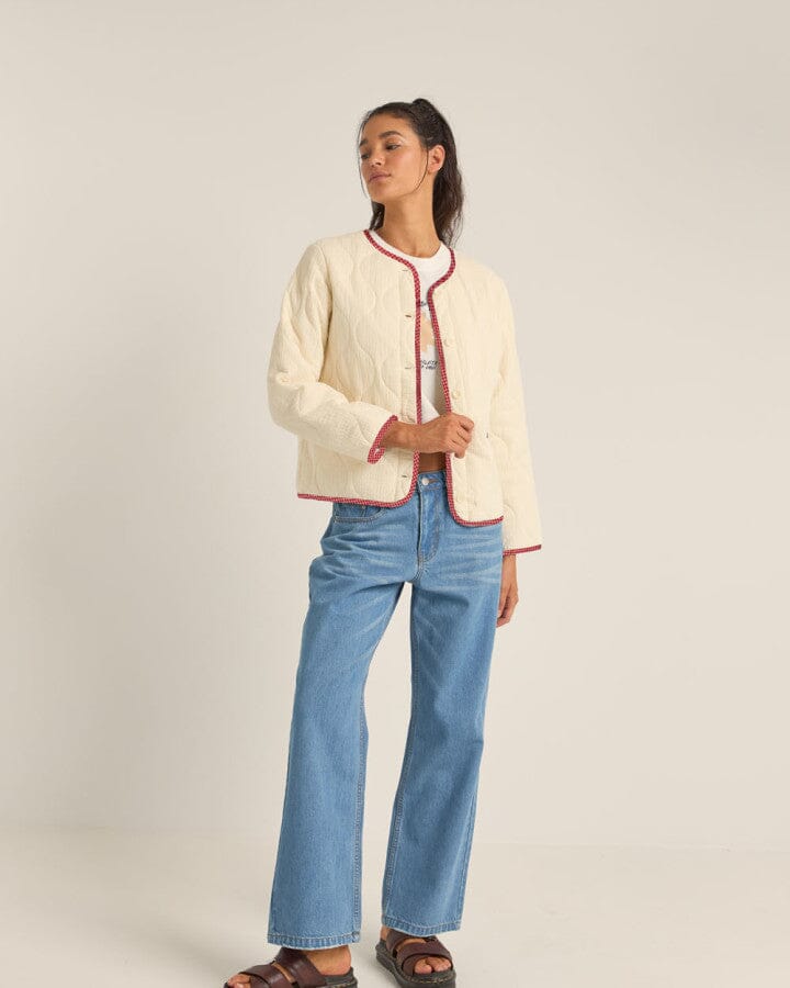 Rhythm Check Quilted Jacket – BaseNZ