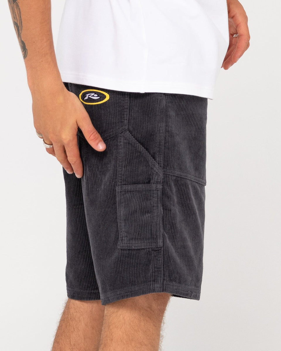 Rusty 8 Wale Workwear Elastic Shorts - BaseNZ