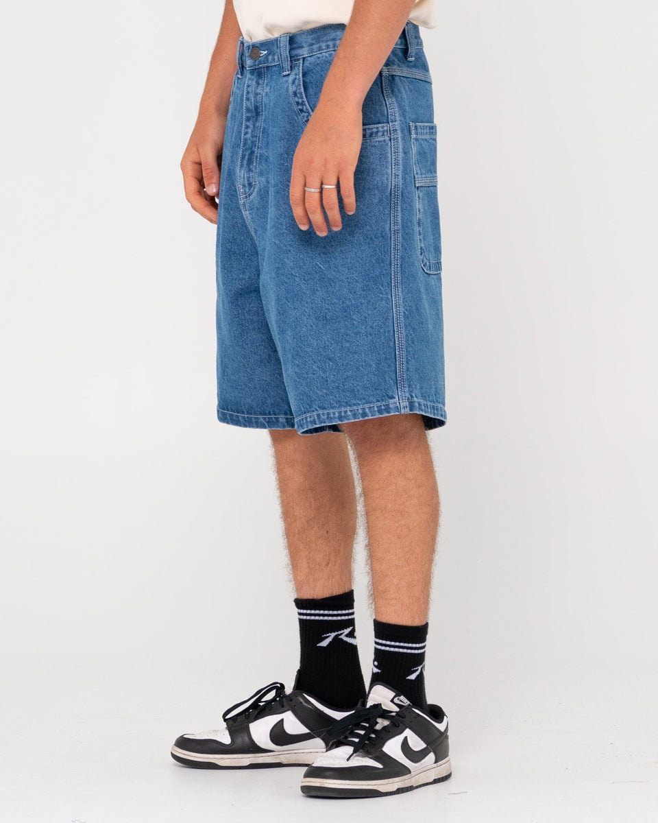 Rusty Flip Daddy 22" Tapeless Baggy Jorts - BaseNZ