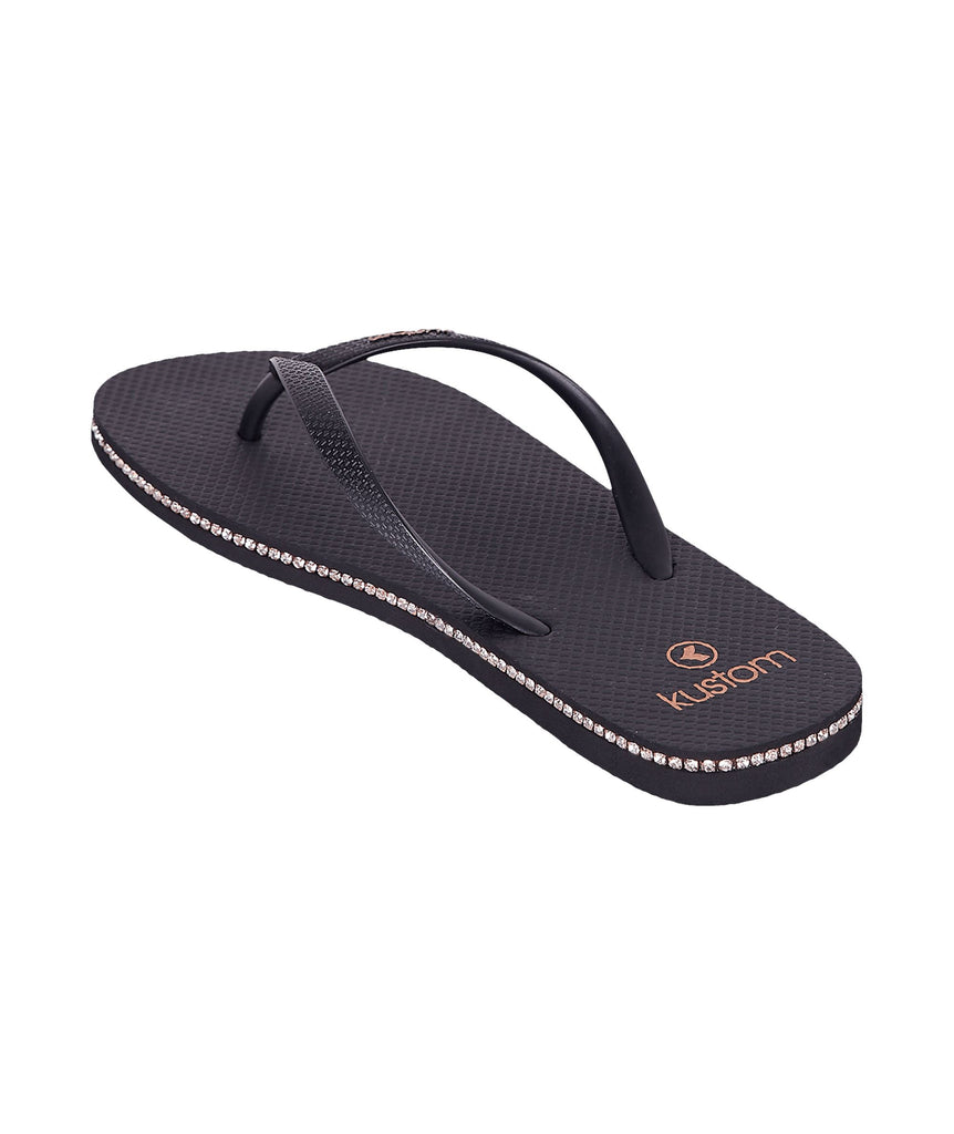 Kustom Classic Diamante Jandals - BaseNZ