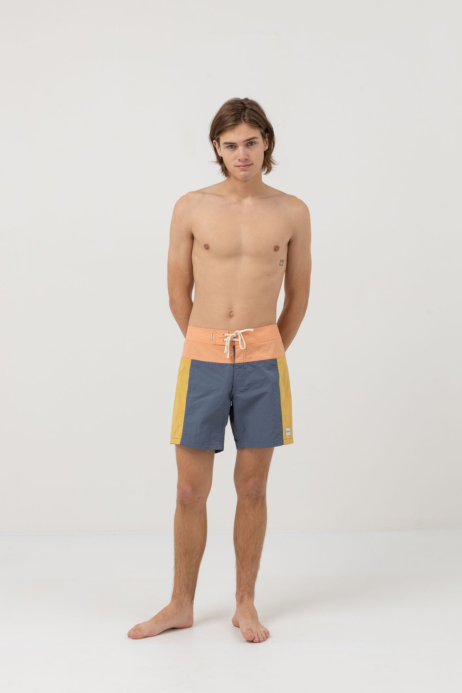 Rhythm Heritage Block Truth Trunk Boardshorts - BaseNZ
