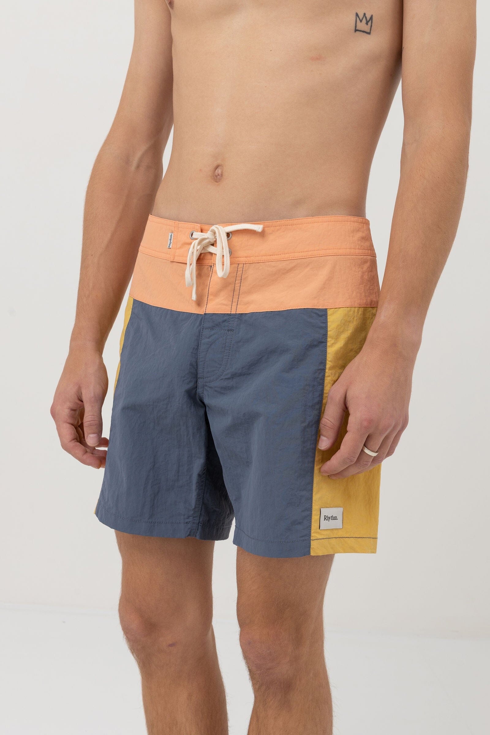 Rhythm Heritage Block Truth Trunk Boardshorts - BaseNZ